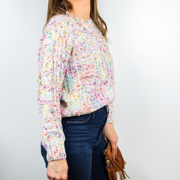 Sweaters | Nwt Colorful Confetti Sweater | Poshmark
